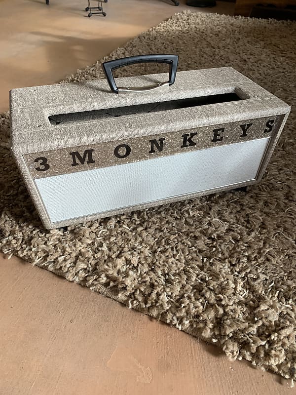3 Monkeys Sock Monkey Head Shell | Reverb