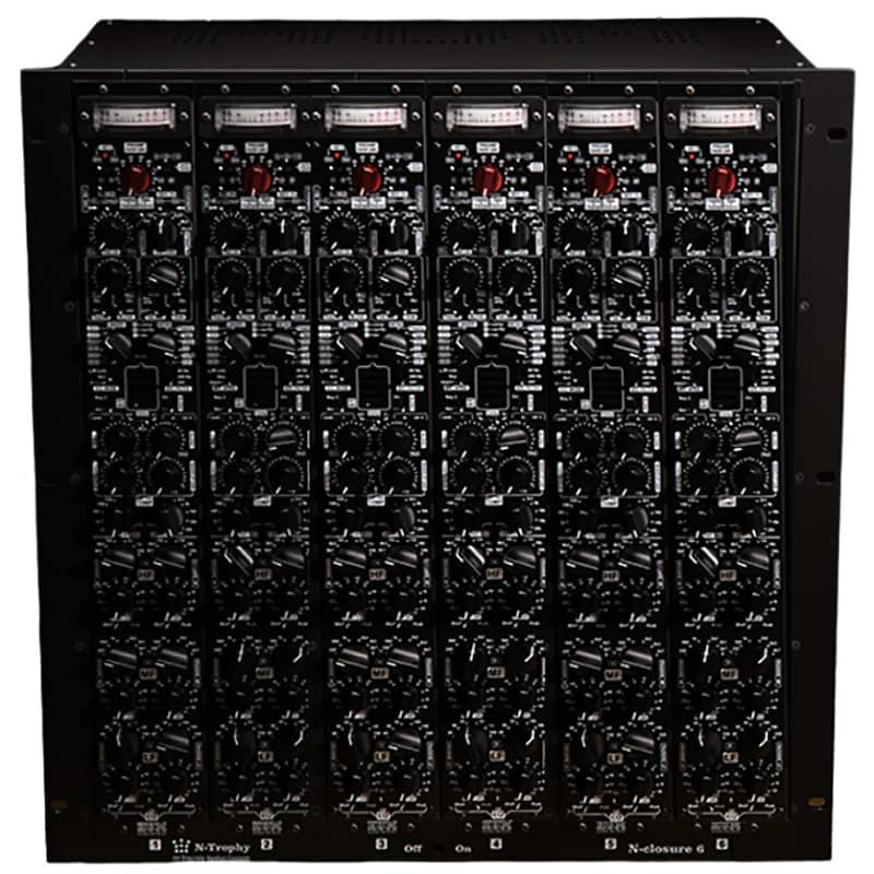 Hum Audio N-Closure 6 Channel Strip Rack | Reverb
