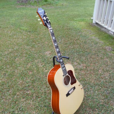 Epiphone EJ-45 2014 Black 1963 Reissue | Reverb