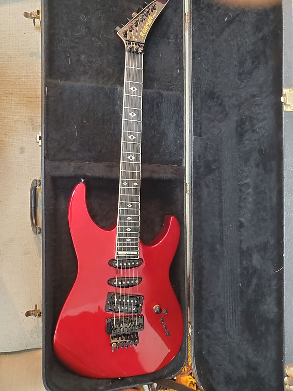 Kramer American Custom Stagemaster Deluxe 1986 Flip Flop Red | Reverb