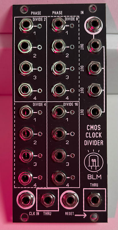 Blue Lantern CMOS Clock Divider 2010s - Black | Reverb