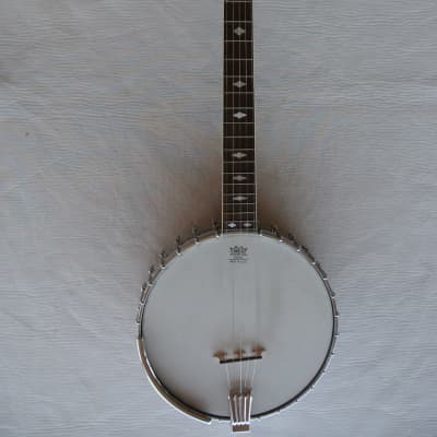 70s Alvarez Silver Princess open back banjo | Reverb