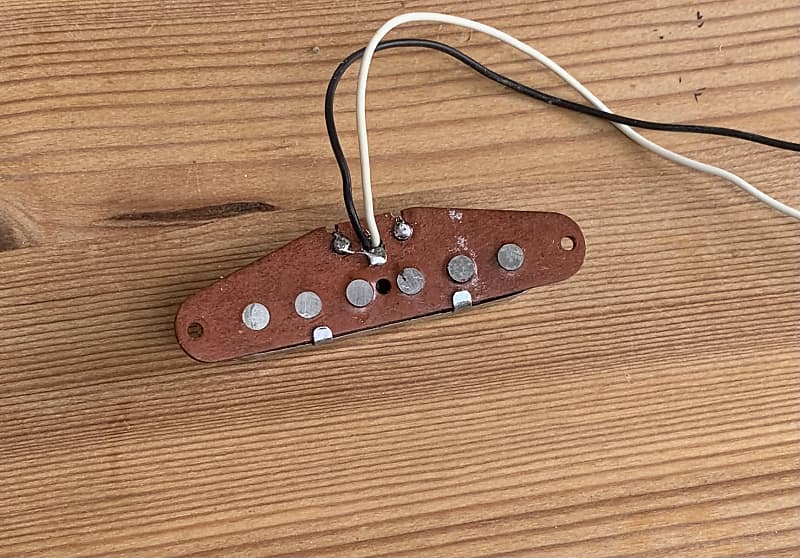 Fender Red Bobbin neck pickup from Japan Squier Telecaster | Reverb