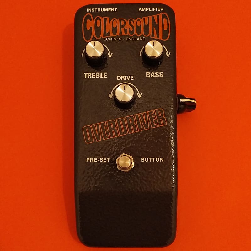 Colorsound Overdriver (Power Boost) 1990s/2000s near mint | Reverb