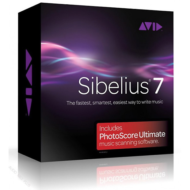 Avid Sibelius 7 PLUS PhotoScore/AudioScore Bundle ALL 3 | Reverb UK