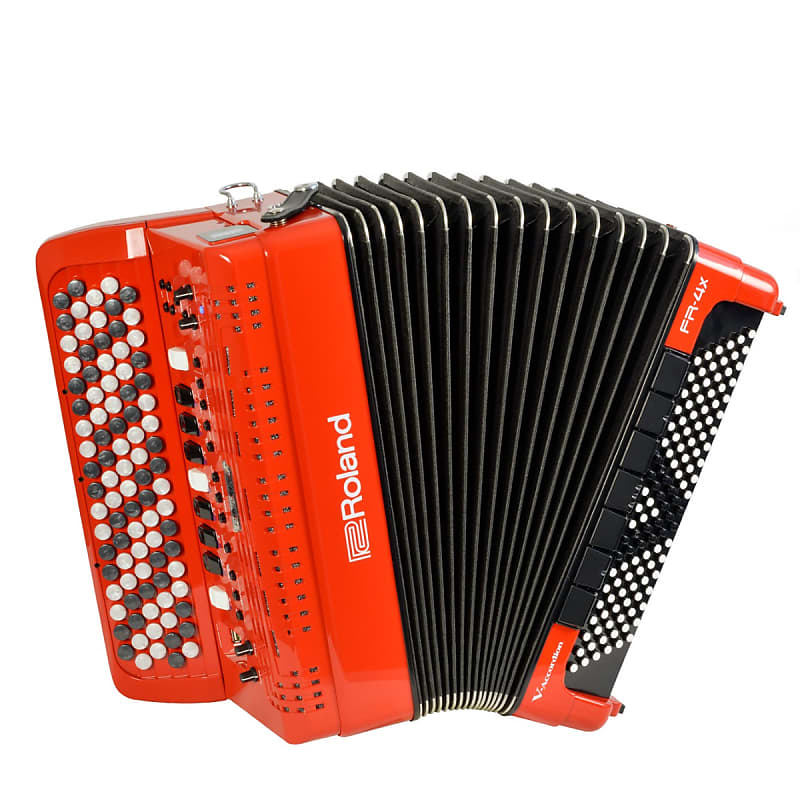 Roland FR-4xb V-Accordion Dale Mathis Edition - Red | Reverb
