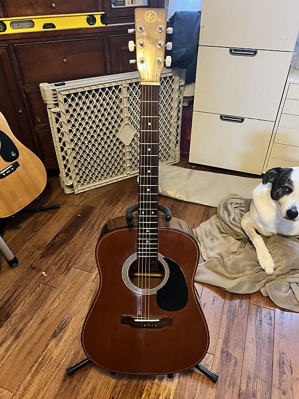 Kay K-500 1980's - Gloss Walnut | Reverb