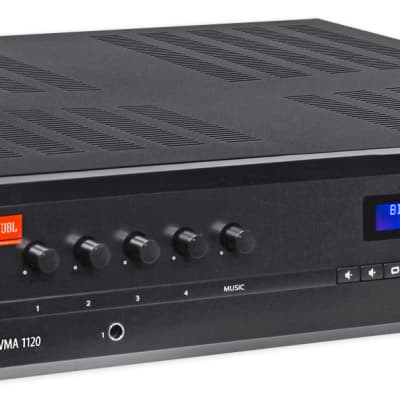 JBL VMA1120 120W 70v Amplifier+(4) JBL Black 8" Ceiling | Reverb