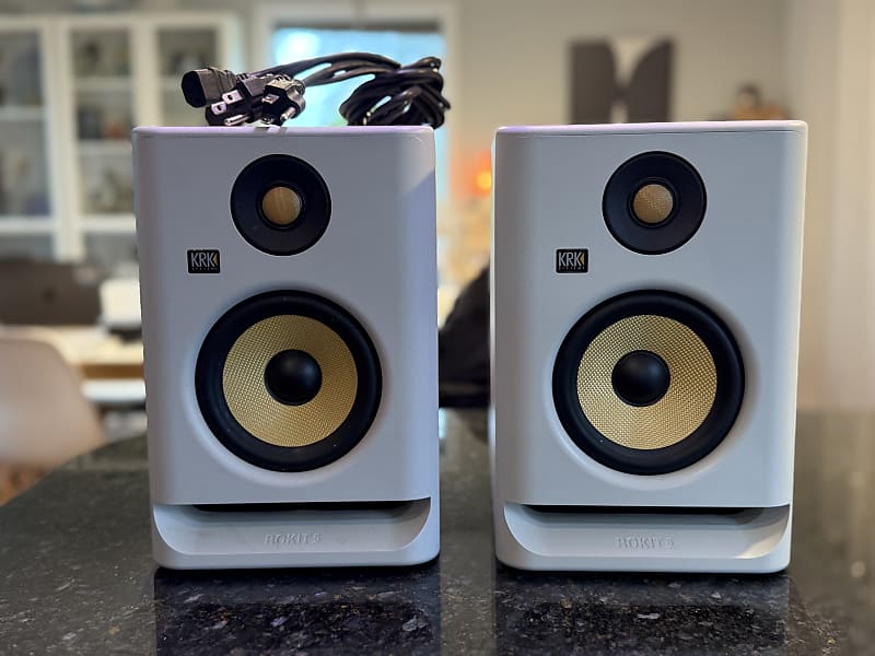 KRK Rokit 5 RP5G4WN-NA 2020-2022 - White | Reverb