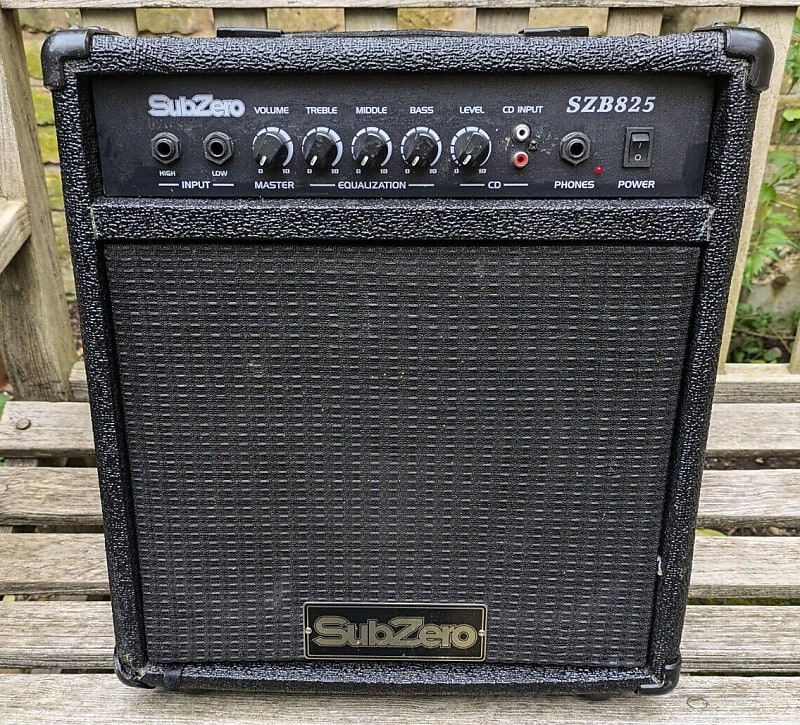 Subzero Szb825 25 Watt Bass Amp | Reverb UK