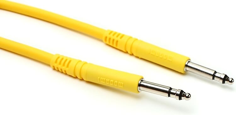 Mogami PJM 2404 Bantam TT Patch Cable - 24 inch Yellow | Reverb
