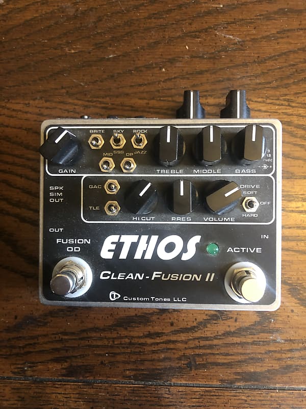 Custom Tones Ethos Clean-Fusion II Preamp | Reverb