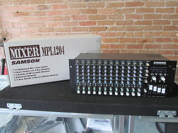 Samson MPL 1204 12 Channel Microphone Mixer | Reverb