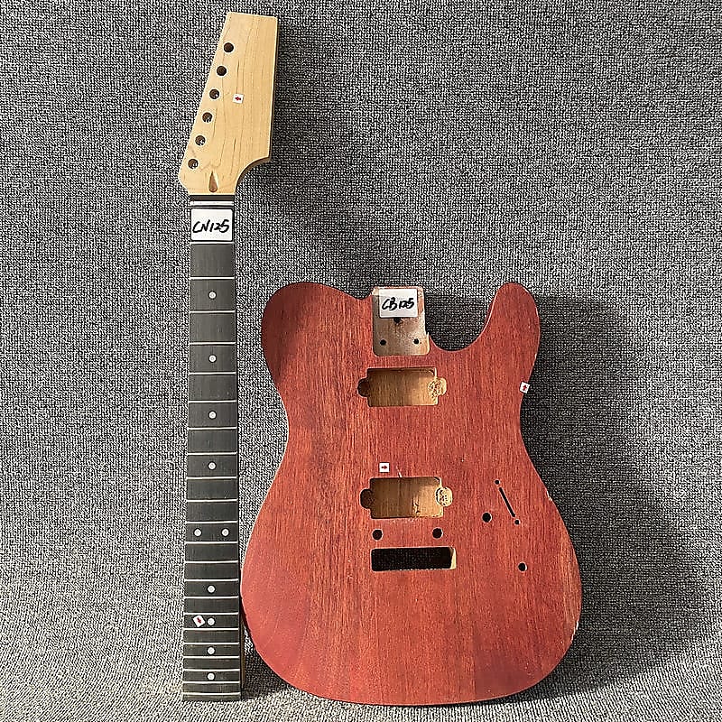 HH Telecaster Tele Style Guitar Body with Maple Neck, | Reverb