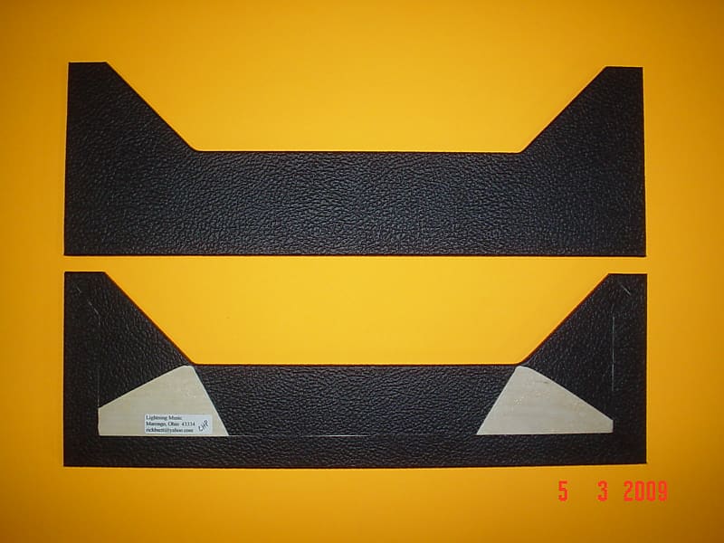 Lightning Back Panel for Fender Champ / Vibro Champ Blackface | Reverb