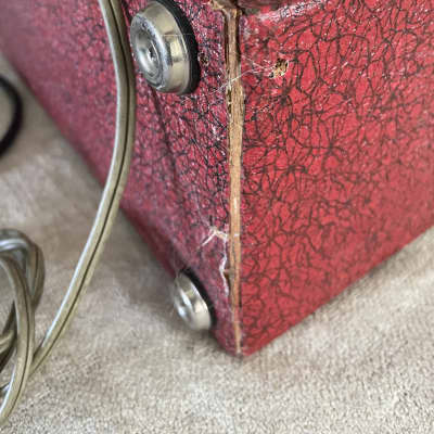 Vintage 1960’s Teisco Echo Box Tube Amplifier Reverb Unit Red | Reverb