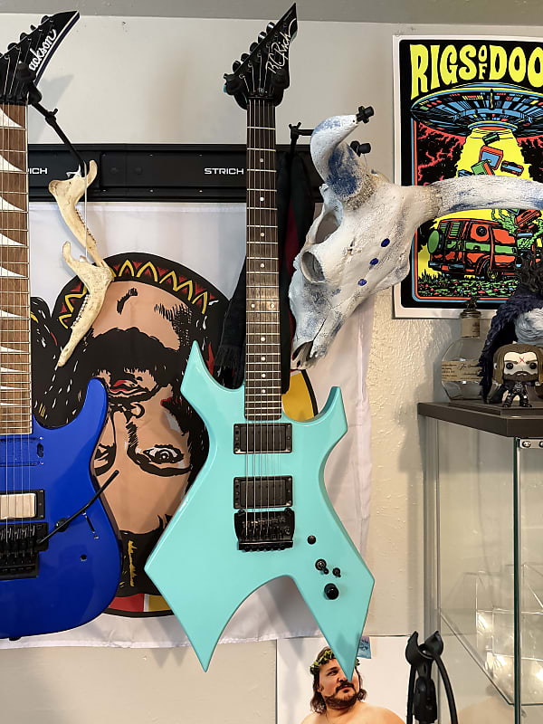 1987 B.C. Rich Warlock Platinum Series | Reverb