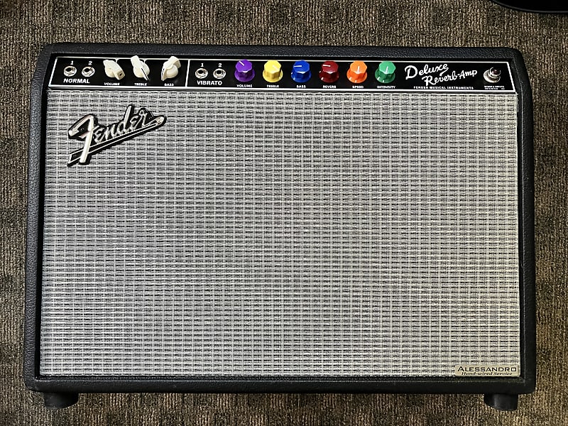 Alessandro Hand Wired Fender 65RI Deluxe Reverb - 2022 | Reverb