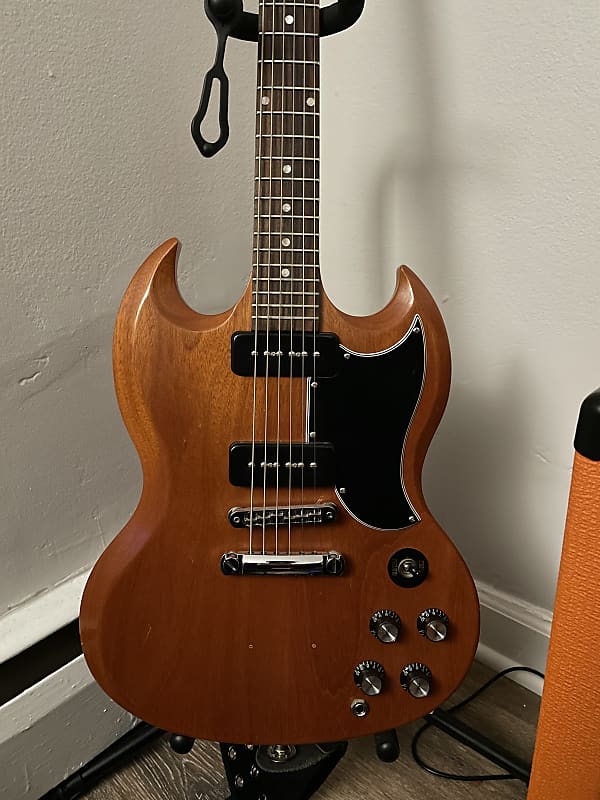 Gibson SG P90 2016 Natural Worn | Reverb