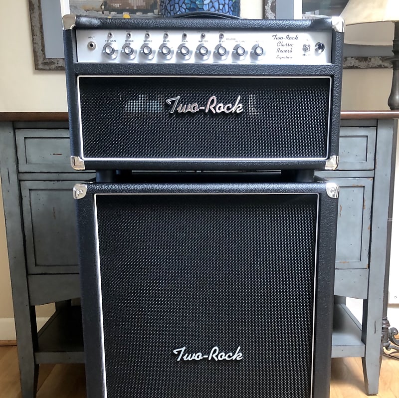 Two Rock Classic Reverb Signature Head 100/50 W and 2x12 | Reverb