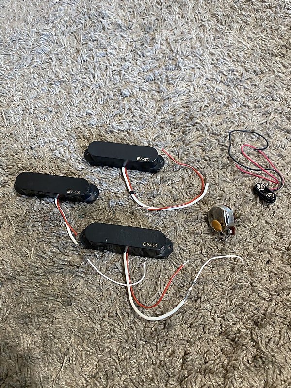 80’s EMG SA Black Active Pickups (David Gilmour’s | Reverb Canada