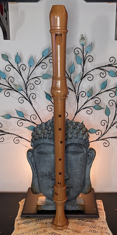 Mollenhauer 5406 Denner Tenor Recorder in Pearwood | Reverb