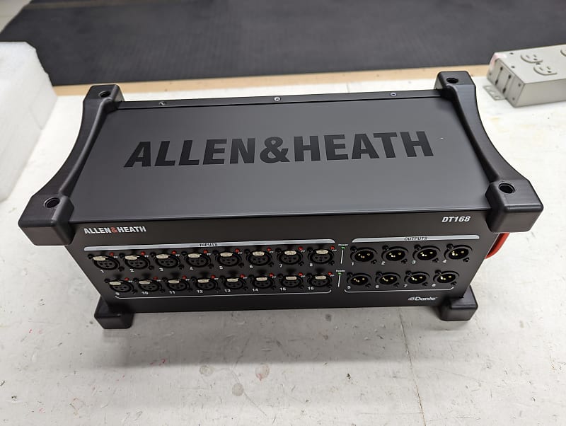Allen Heath DT168 - Dante audio expander, 96kHz / 48kHz | Reverb