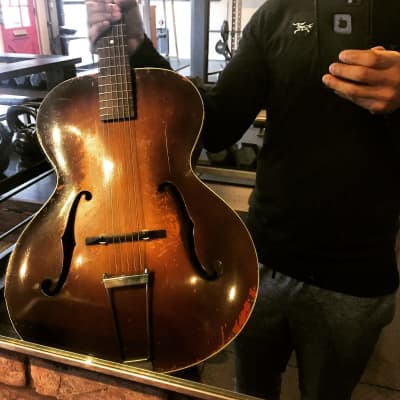 Epiphone Olympic 1937 Sunburst Guitar! Dave Rawlings | Reverb