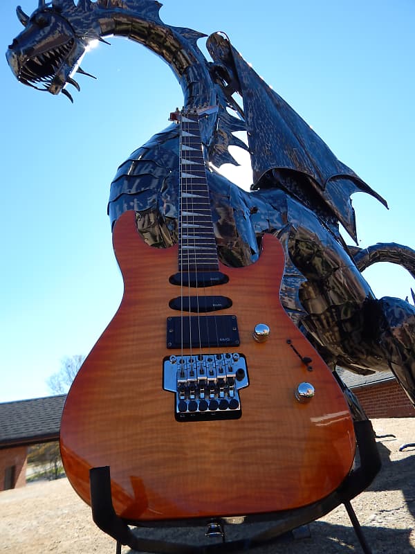 Jackson SL3 2000 Amber Burst Cool Player Grade MIJ Soloist | Reverb