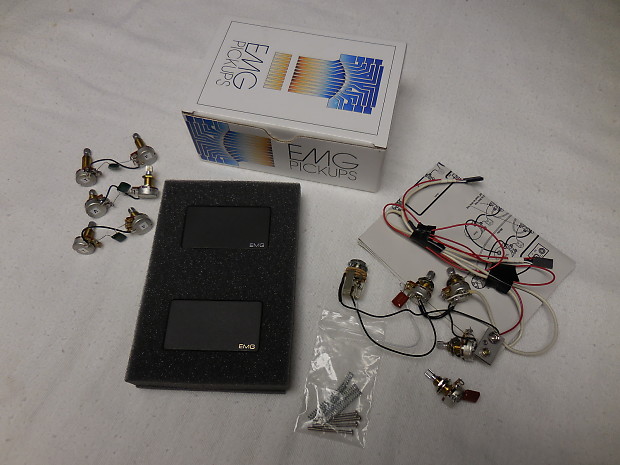 EMG 81 85 Set Black Active Humbucker Pickups Zakk Wylde ZW | Reverb