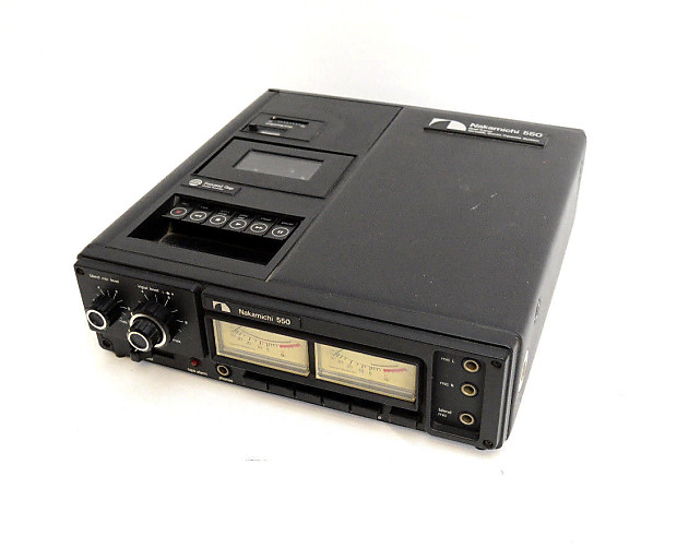 Nakamichi 550 Two Head Portable Cassette Stereo Recorder | Reverb