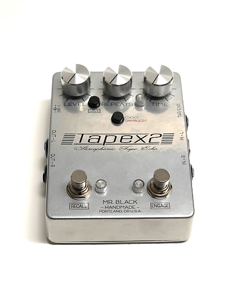 Mr. Black Tapex 2 Stereophonic Tape Echo with Tap/Expression | Reverb