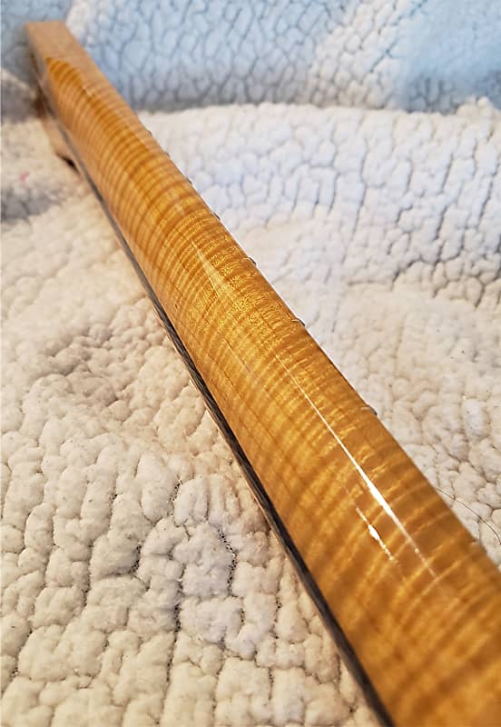 USA made ,Roasted 5A+ Monster flame maple neck,Made to fit a | Reverb