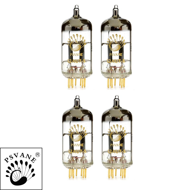 New Gain Matched Quad Psvane 12AU7-S ECC82 Art Series Vacuum | Reverb