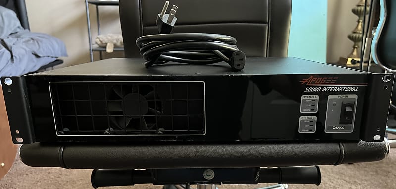 Apogee CA-2000 Class D Stereo Power Amplifier 550w Crown JBL | Reverb