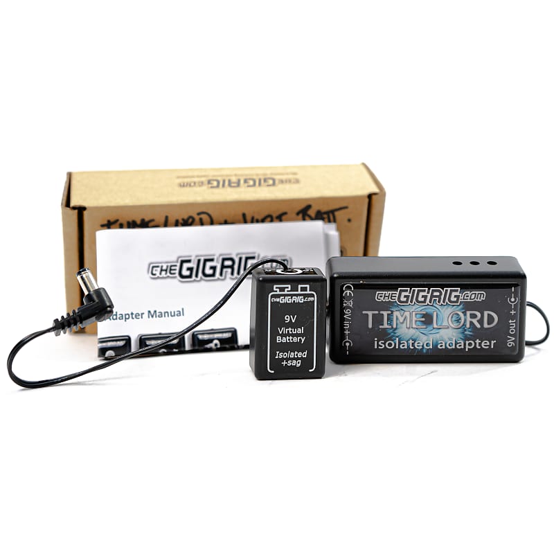 GigRig Timelord w/ Virtual Battery Digital Pedal Power Supply | Reverb
