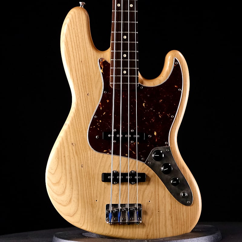 Partscaster Frankenstein Jazz Bass - Natural | Reverb