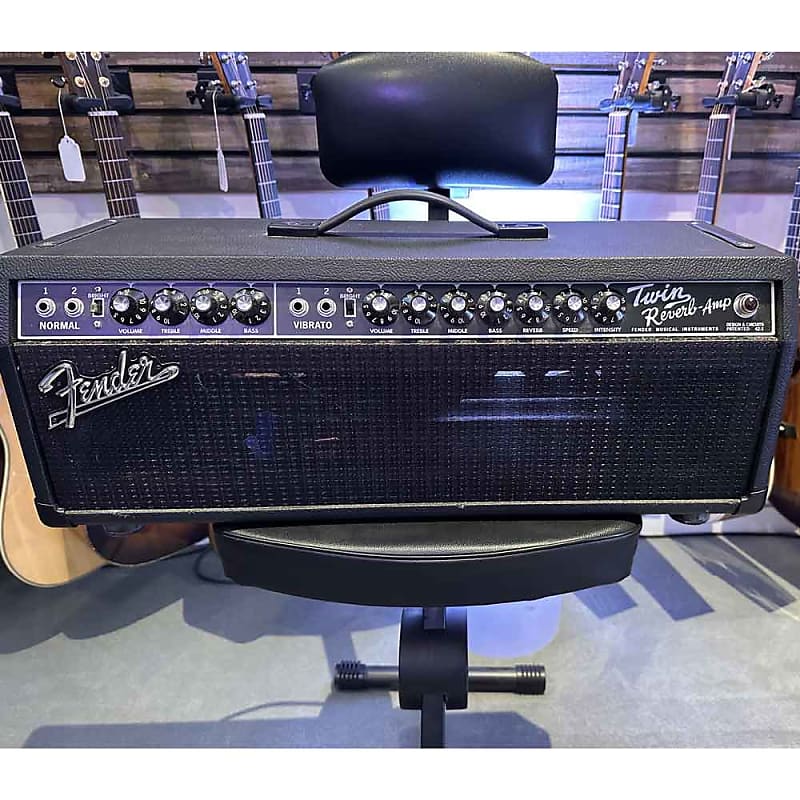 Fender '65 Reissue Converted Twin Reverb Head (Pre-Owned) | Reverb