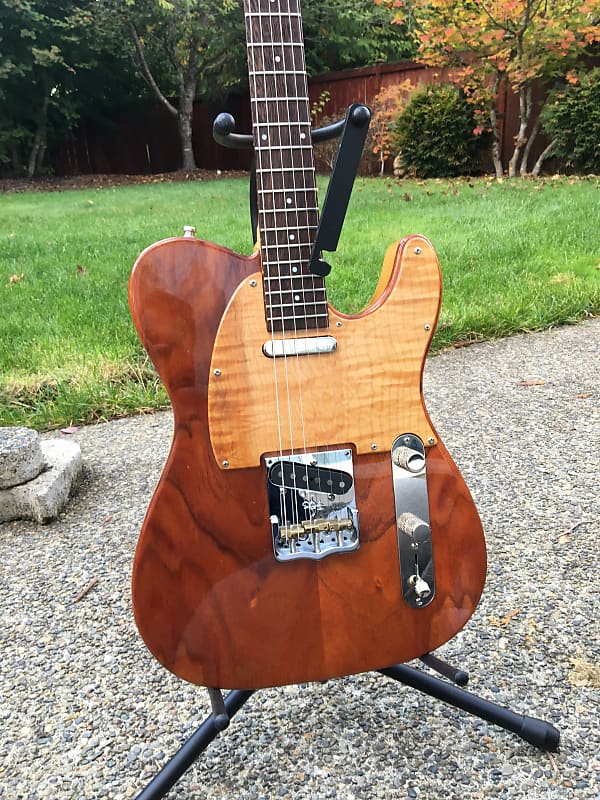 Warmoth, Sweetwood, Harmonic Design, Hipshot Koa telecaster-- | Reverb