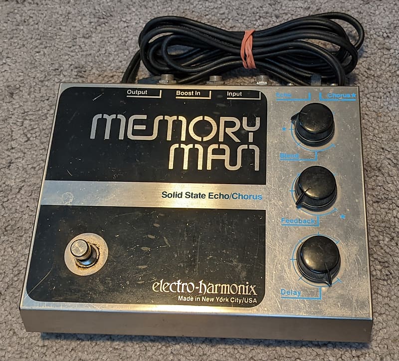 Electro-Harmonix Memory Man Echo/Chorus 1970s - Black / | Reverb