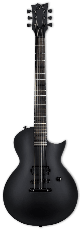 ESP LTD EC BLACK METAL Black Satin (B Stock) | Reverb