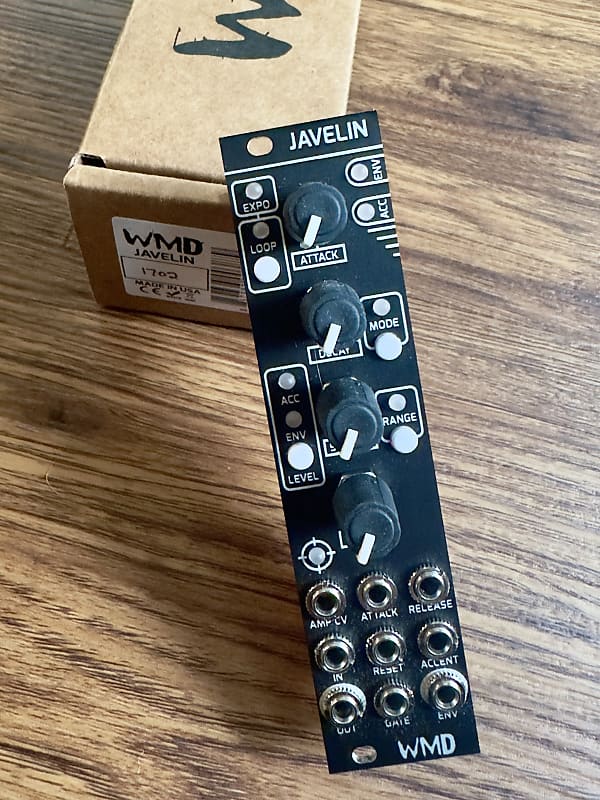 WMD JAVELIN - ADSR Envelope Generator + VCA | Reverb