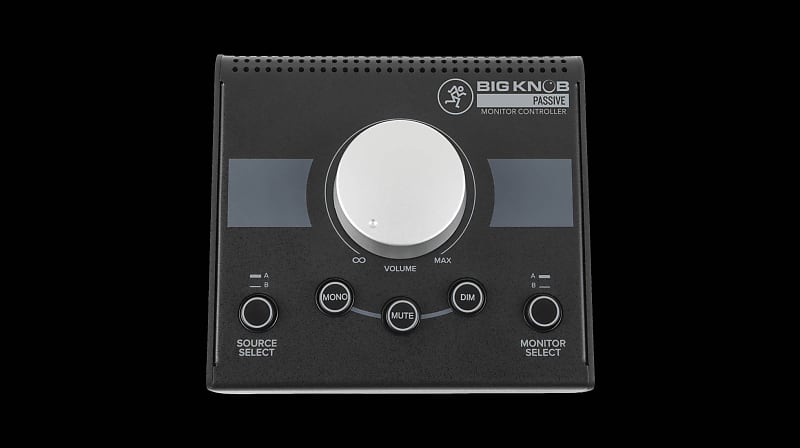 Mackie Big Knob Passive Studio Monitor Controller | Reverb