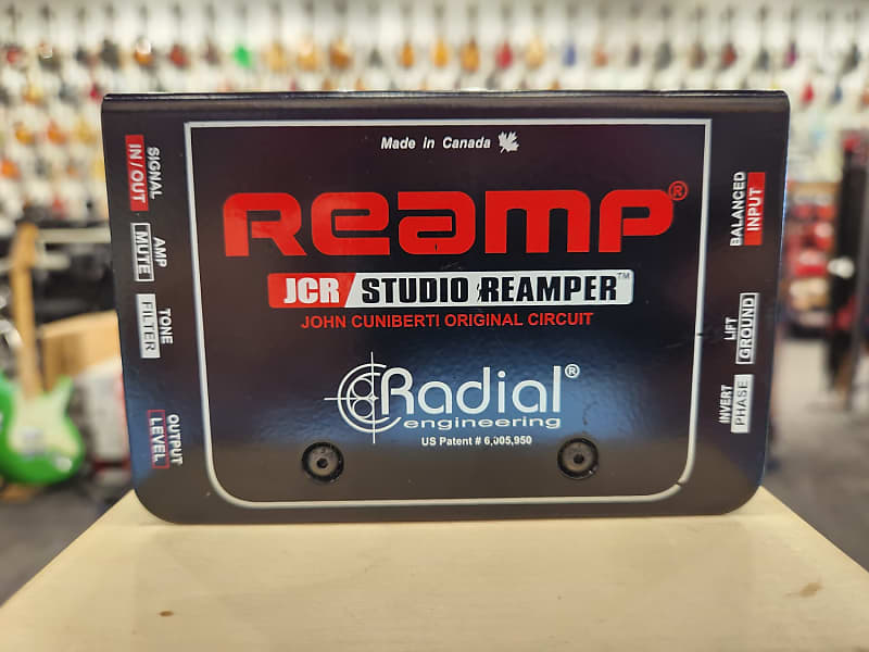 Radial Reamp JCR 1-channel Passive Re-Amping Device w/ Box | Reverb