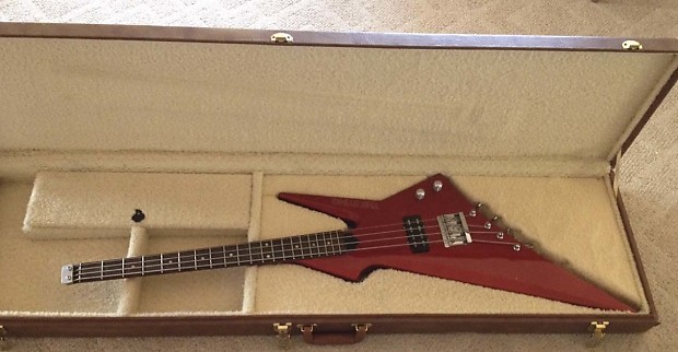 Hondo The Sting Bass Guitar Model H-895 1984-85 red metalic - | Reverb