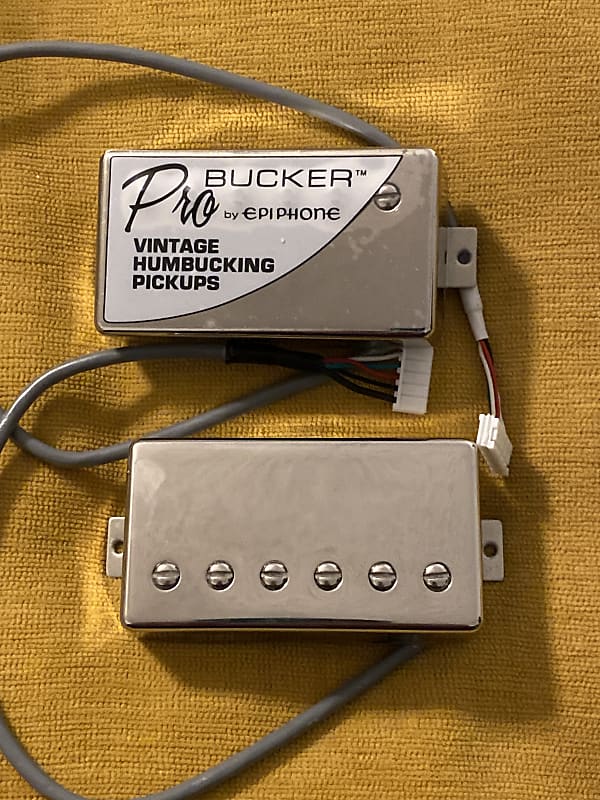 Epiphone ProBucker Alnico 2 Humbucker Pickups 2022 - Chrome | Reverb
