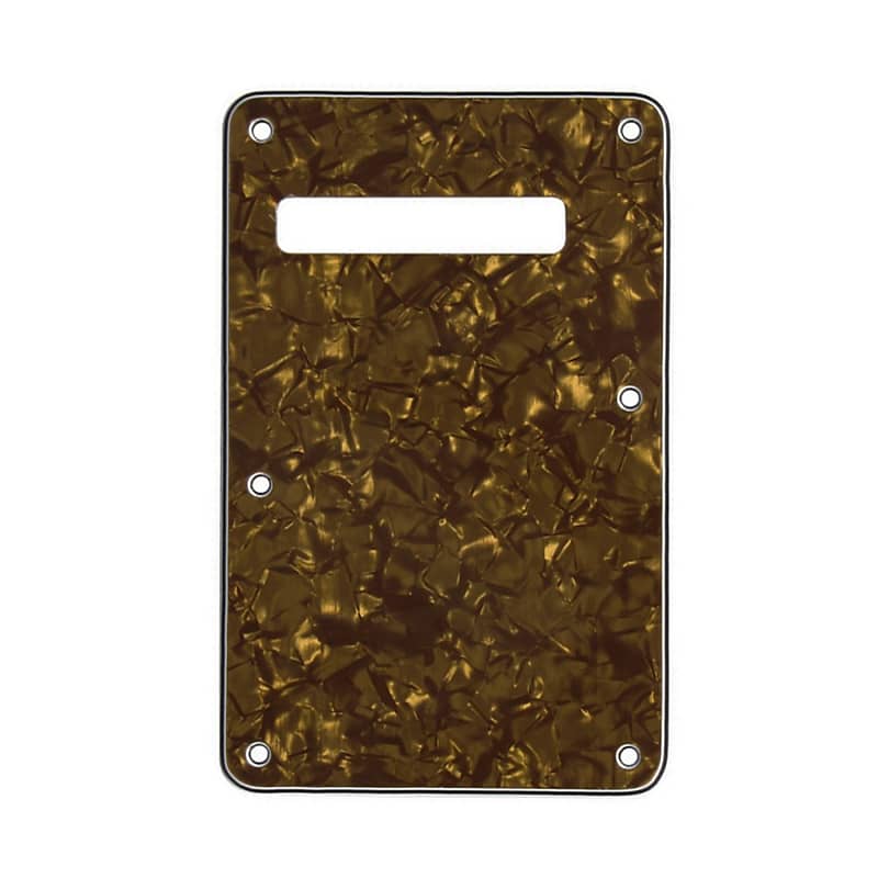 Strat Stratocaster Electric Guitar Back Plate Trem Tremolo | Reverb