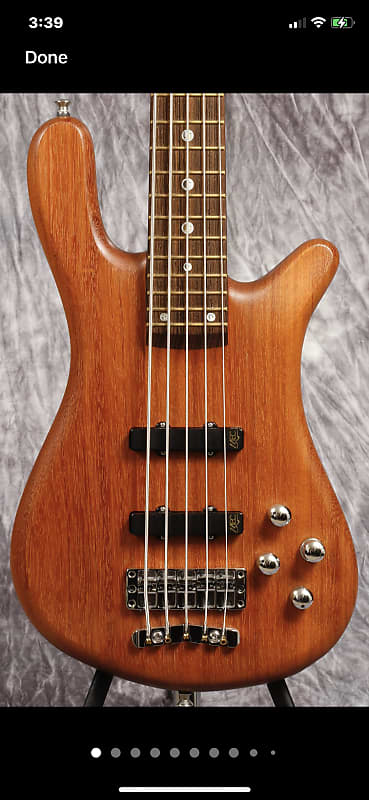 Warwick Masterbuilt Custom Shop Streamer II 2016 Natural | Reverb