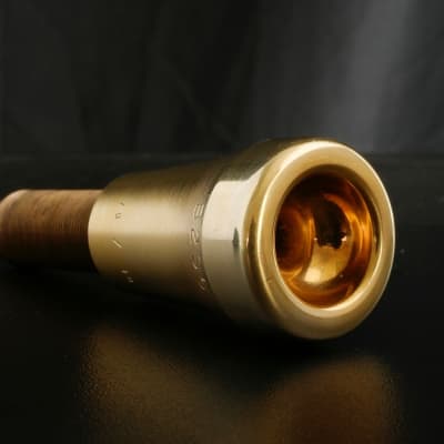 Pre-Owned Monette Raja P3-STC Trumpet in Brushed Gold Plate! | Reverb