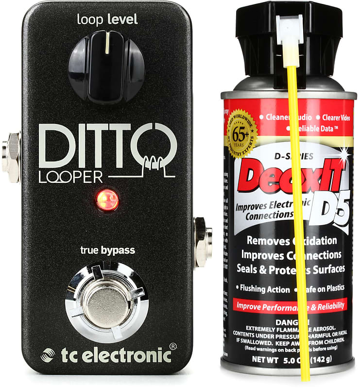 TC Electronic Ditto Looper Pedal Bundle with CAIG | Reverb